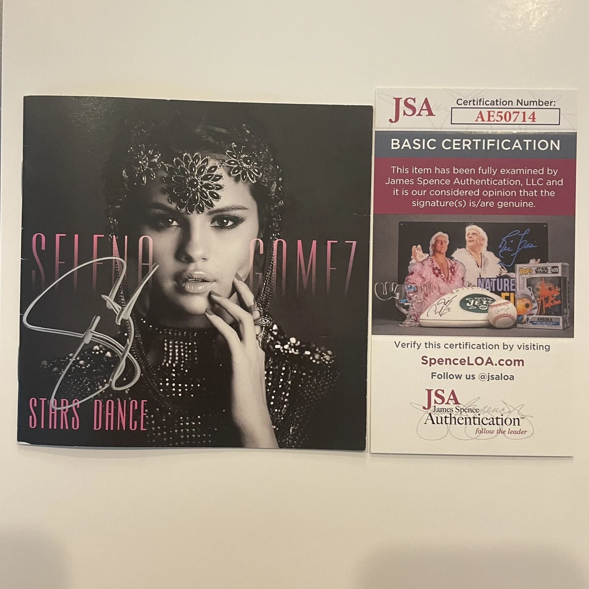 Selena Gomez Autograph Stars Dance