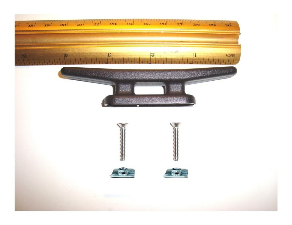 4" Anchor Deck Cleat for Yak Attack & Scotty Kayak Slide Rail Track - 4 ...