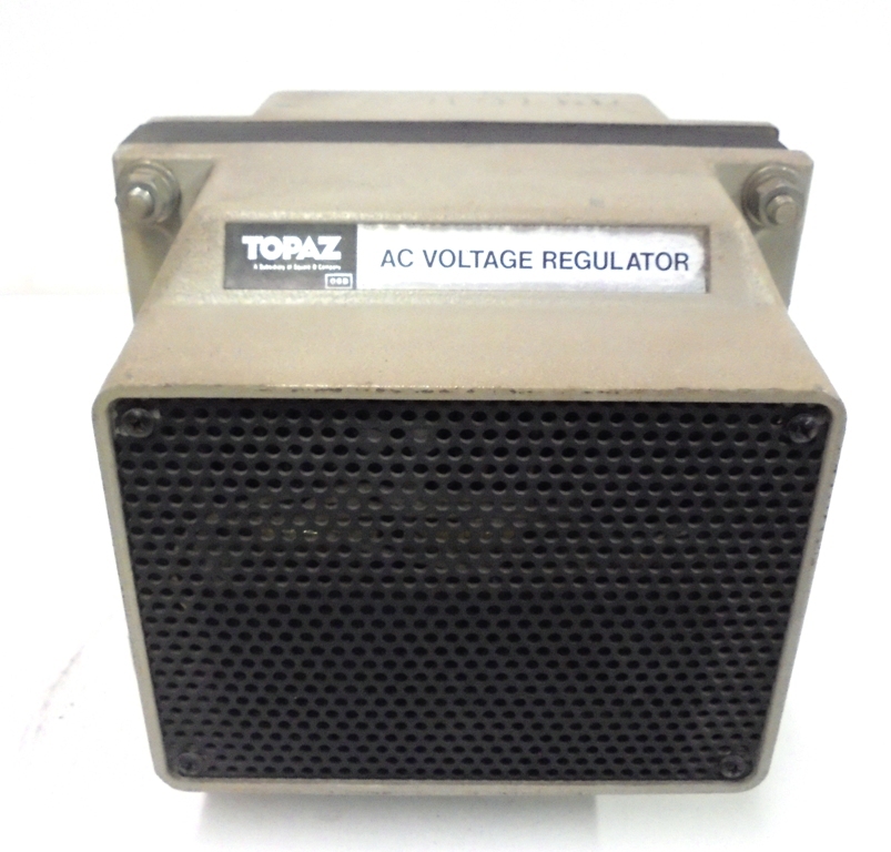 TOPAZ AC VOLTAGE REGULATOR 75101 47-63HZ 1.5KVA 96-126V 16A | eBay