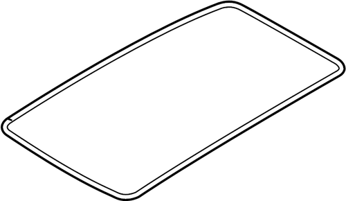 VW/Audi/Porsche 5G9877459A Sunroof Seal. Seal. W'strip | eBay