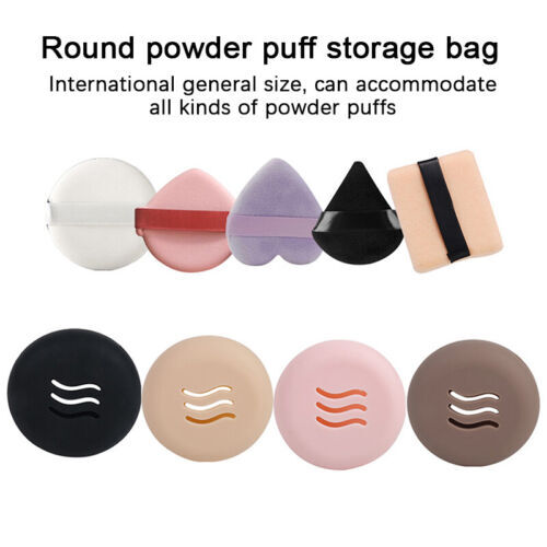 Silicone Makeup Sponge Holder Blender Puff Cosmetic Bag Storage Puff ...