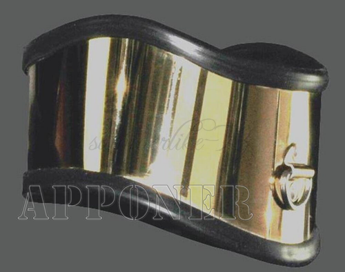 HI-Q Titanium Stainless Steel Restraint Posture Collar Gold Necklet ...