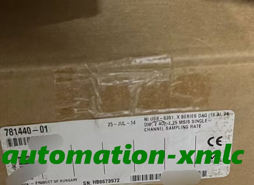 1 PCS USB-6351 781440-01 Brand New X-Series Data Acquisition 781440 01 ...