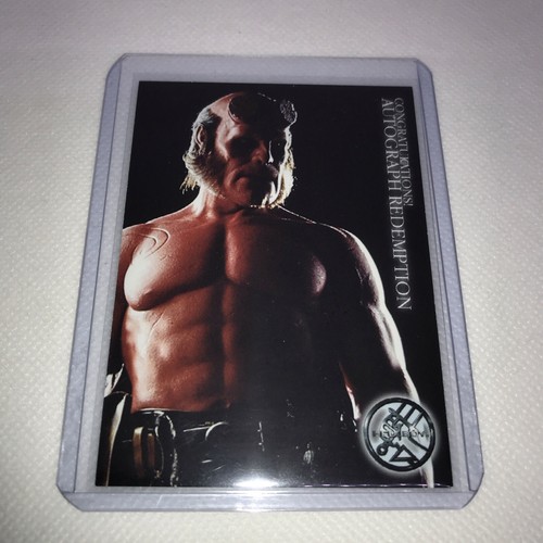 hell boy autograph redemption card unclaimed 2004 karel roden / grigori ...