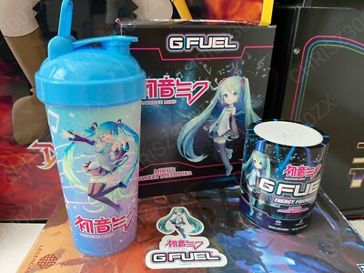 GFUEL Miku’s Sweet Melodies DIVA Collector's Box + Shaker Cup + Tub ...