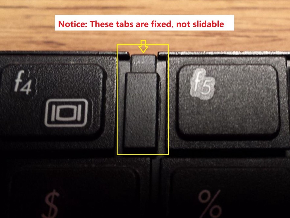 New Generic HP EliteBook 8540p 8540w Keyboard No Touch Point version ...