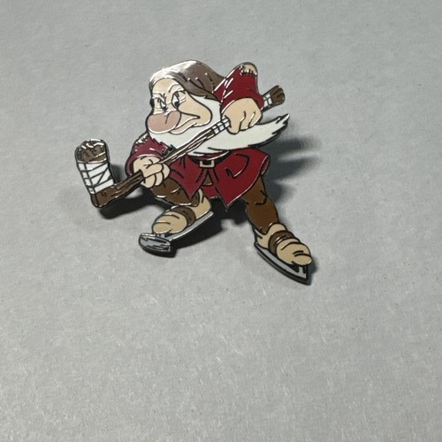 Disney Parks Grumpy Hockey Pin - Snow White & The Seven Dwarfs | eBay