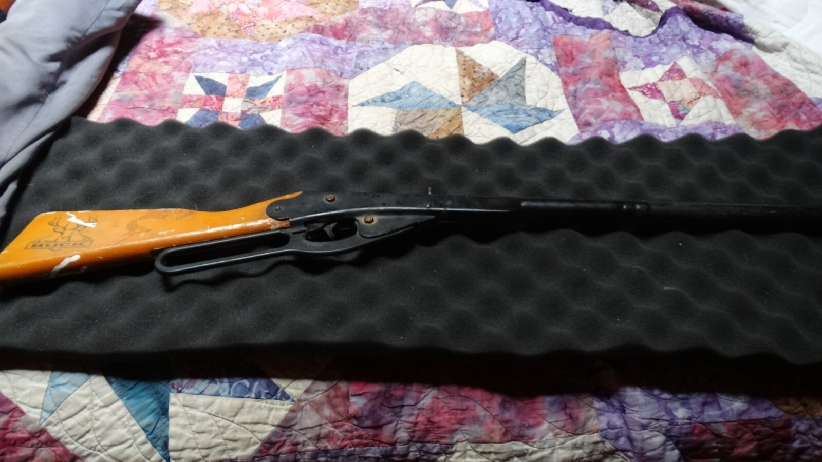 Vintage DAISY Model 105 B BB Gun Lever Action Air ROGERS AR USA Tested ...