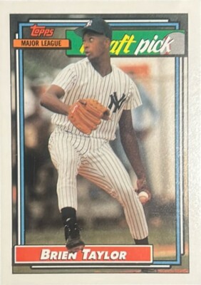 1992 Topps #6 Brien Taylor | eBay