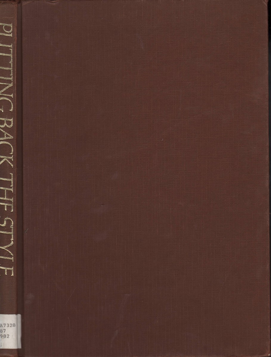 Putting Back The Style By Artley, Alexandra | eBay