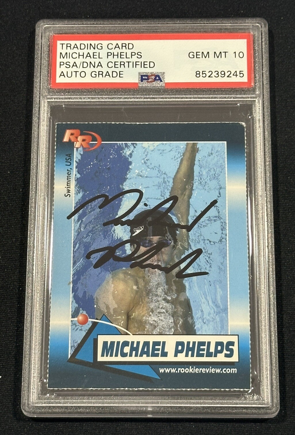 Michael Phelps Autographed Memorabilia | Signed Photo, Jersey ...