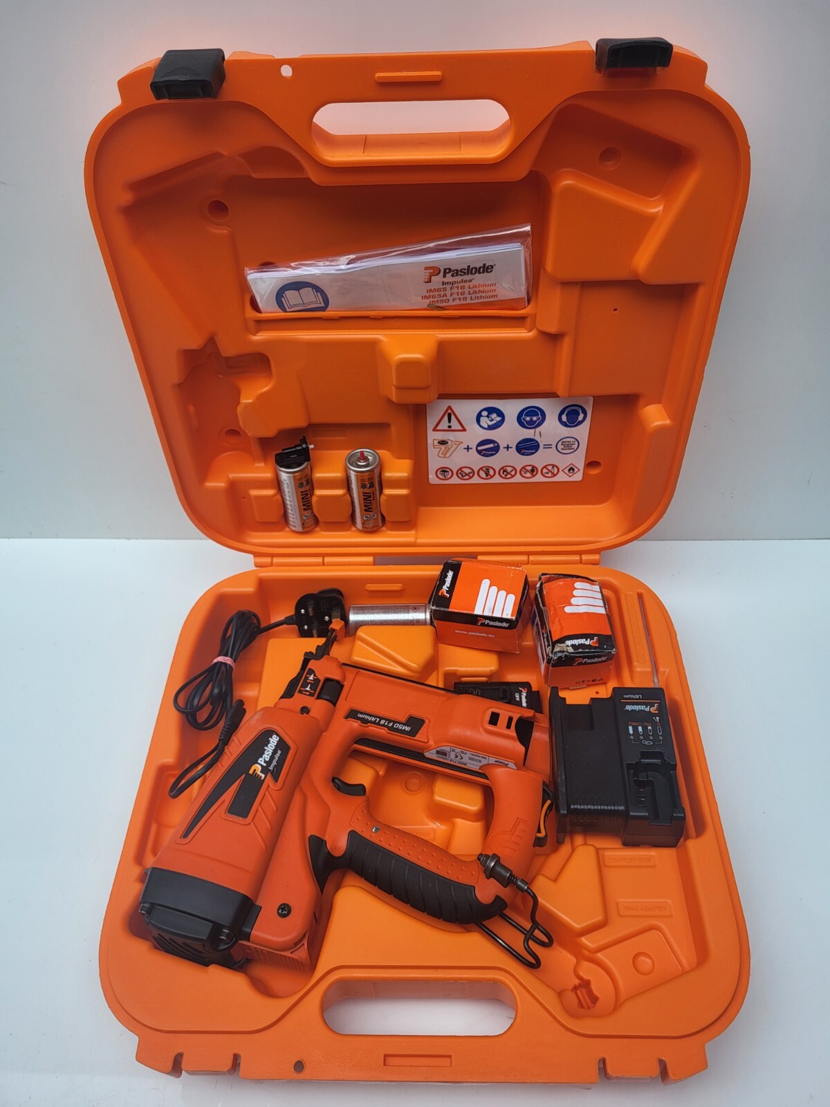 Paslode IM50 F18 Lithium 2nd Fix Nail Gun | Grelly UK