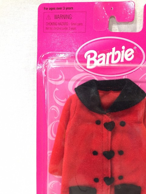 Vintage Barbie Coat Collection Rainwear Fashions Doll Clothing 1999 ...