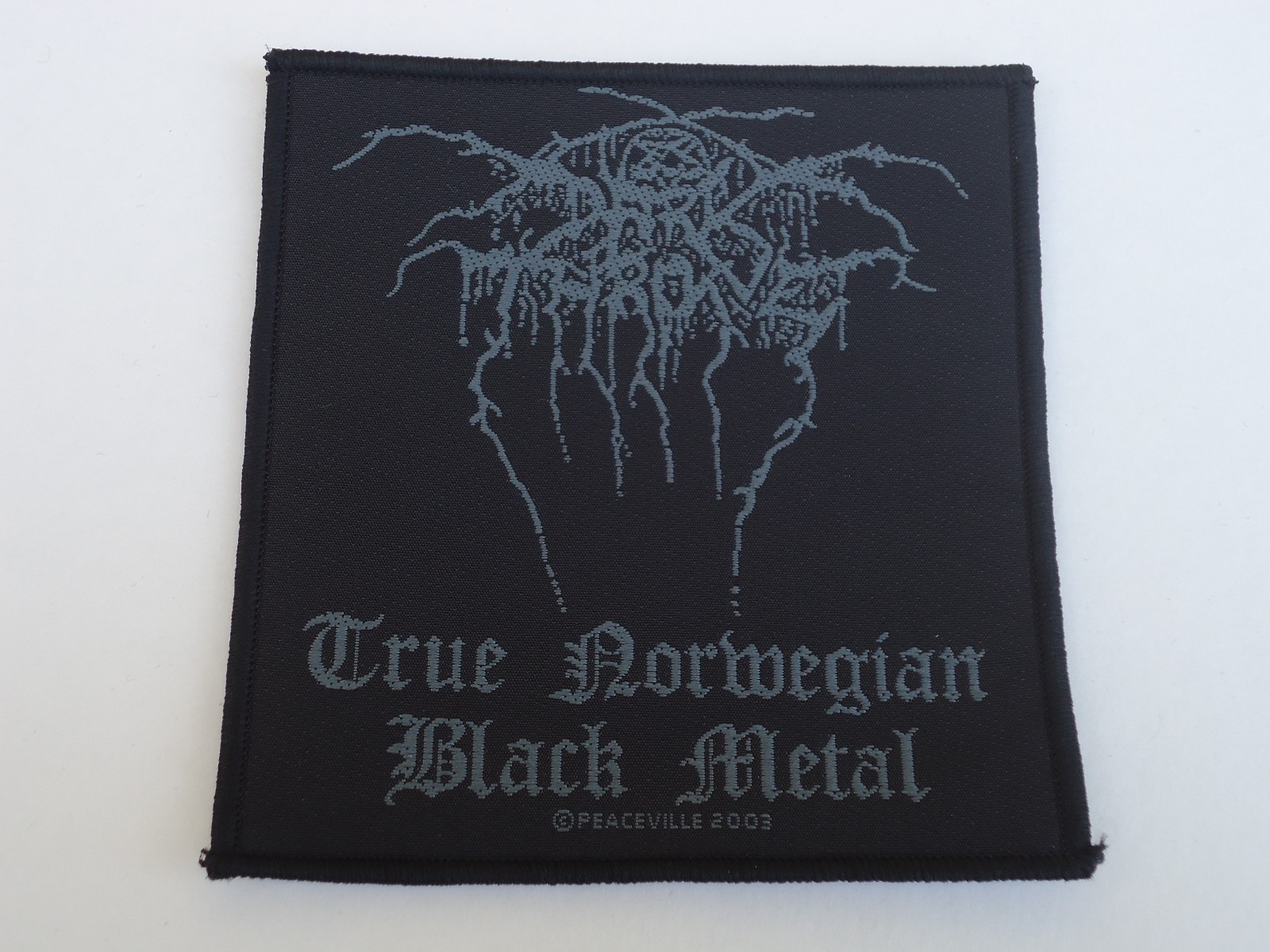 DARKTHRONE TRUE NORWEGIAN BLACK METAL WOVEN PATCH | eBay