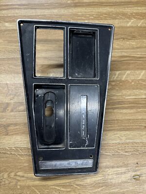 Corvette C3 Automatic Center Console Shifter Bezel Plate 3996821 OEM | eBay