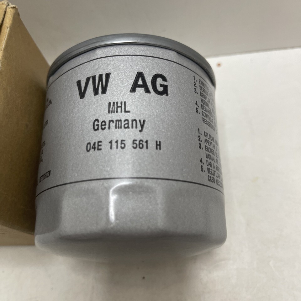 Volkswagen Oil Filter 04E 115 561 H ORIGINAL MADE IN GERMANY | eBay