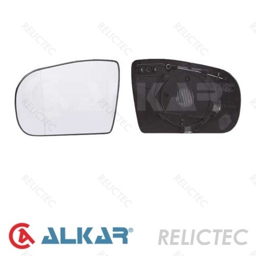 Left Outside Mirror Glass MB:W210,S210,E A2028100721 2108100721 | eBay