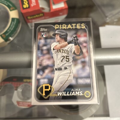 2024 Topps Alika Williams ROOKIE #265 - Pittsburgh Pirates | eBay