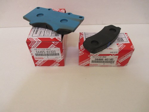 OEM Genuine Toyota Lexus Front and Rear Brake Pad 04465-60320 & 04466 ...
