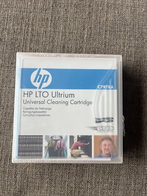 HPE LTO Cleaning Tape Cartridge # C7978A Universal Tape Drive - Brand ...