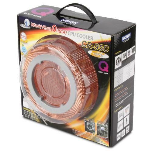 PQ359 GG585 Nofan CR-80EH Copper IcePipe 80W Fanless CPU Cooler | eBay