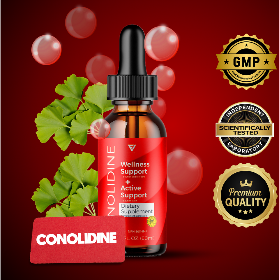 Conolidine Alkaloid For Pain and Muscle + Joint Relief Drops, Conolidin ...