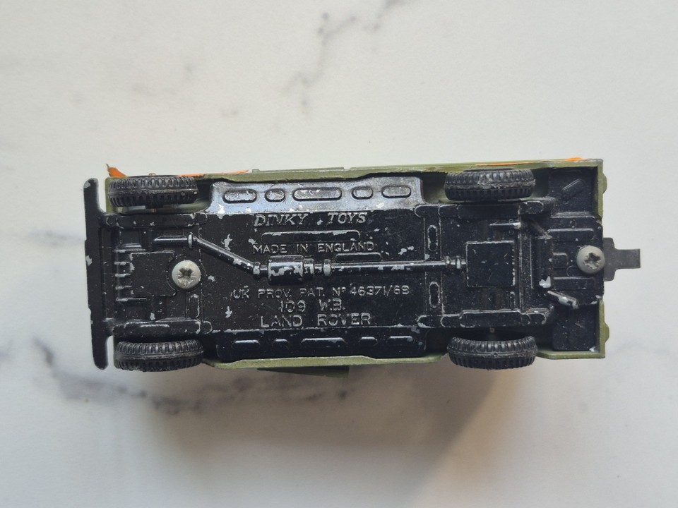 VINTAGE DIECAST MILITARY LANDROVER/BOMB DISPOSAL DINKY TOYS | eBay UK