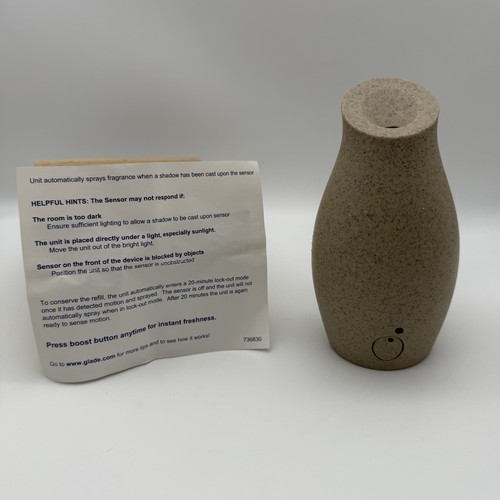 SCJ Glade Sense and Spray Motion Activated Dispenser Sandstone Tan New ...