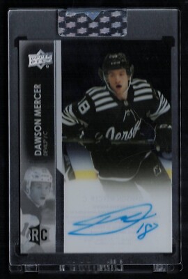 2021-22 Upper Deck Clear Cut Rookie Autograph #CC-ME Dawson Mercer | eBay