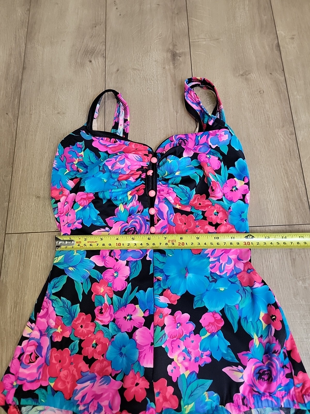 Vintage LE COVE 80s Bathing Suit Swimsuit 1 Piece … - Gem
