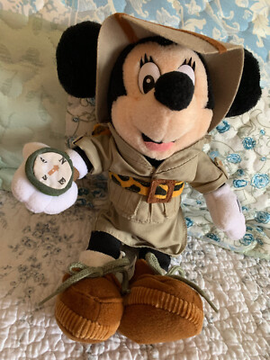 DISNEY WORLD EXPLORER MINNIE MOUSE PLUSH 10" | eBay Australia