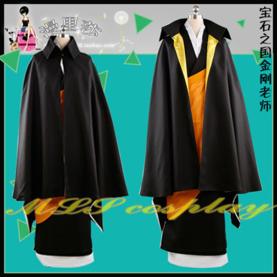 Kingdom of Gems Houseki no Kuni Gems Kongo Sensei Cloak Cosplay Costume ...