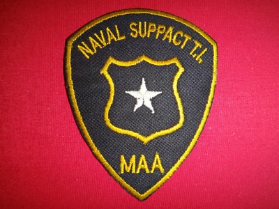 US Navy Patch NAVAL SUPPACT T.I MAA Support Activity Team | eBay