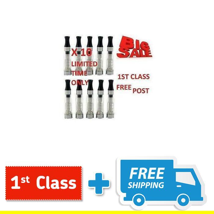 10X CE4 ATOMIZER CLEAROMIZER ATOMISER TANKS E SHISHA 510 EGO THREAD ...