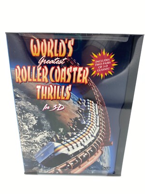 Worlds Greatest Roller Coaster Thrills in 3-D (DVD, 1998) 14381438420| eBay