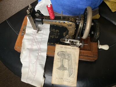 Antique Victorian Edwardian Vintage Frister & Rossmann Hand Crank ...