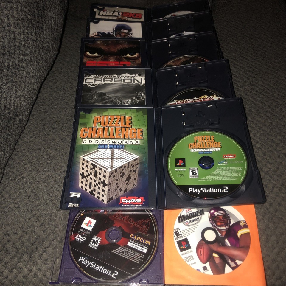 PS2 Game Bundle: Games Listed In The Description. All Working, Two ...