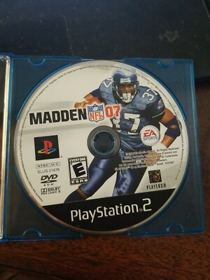 Playstation Madden NFL 07 PS2 Disk Only | eBay