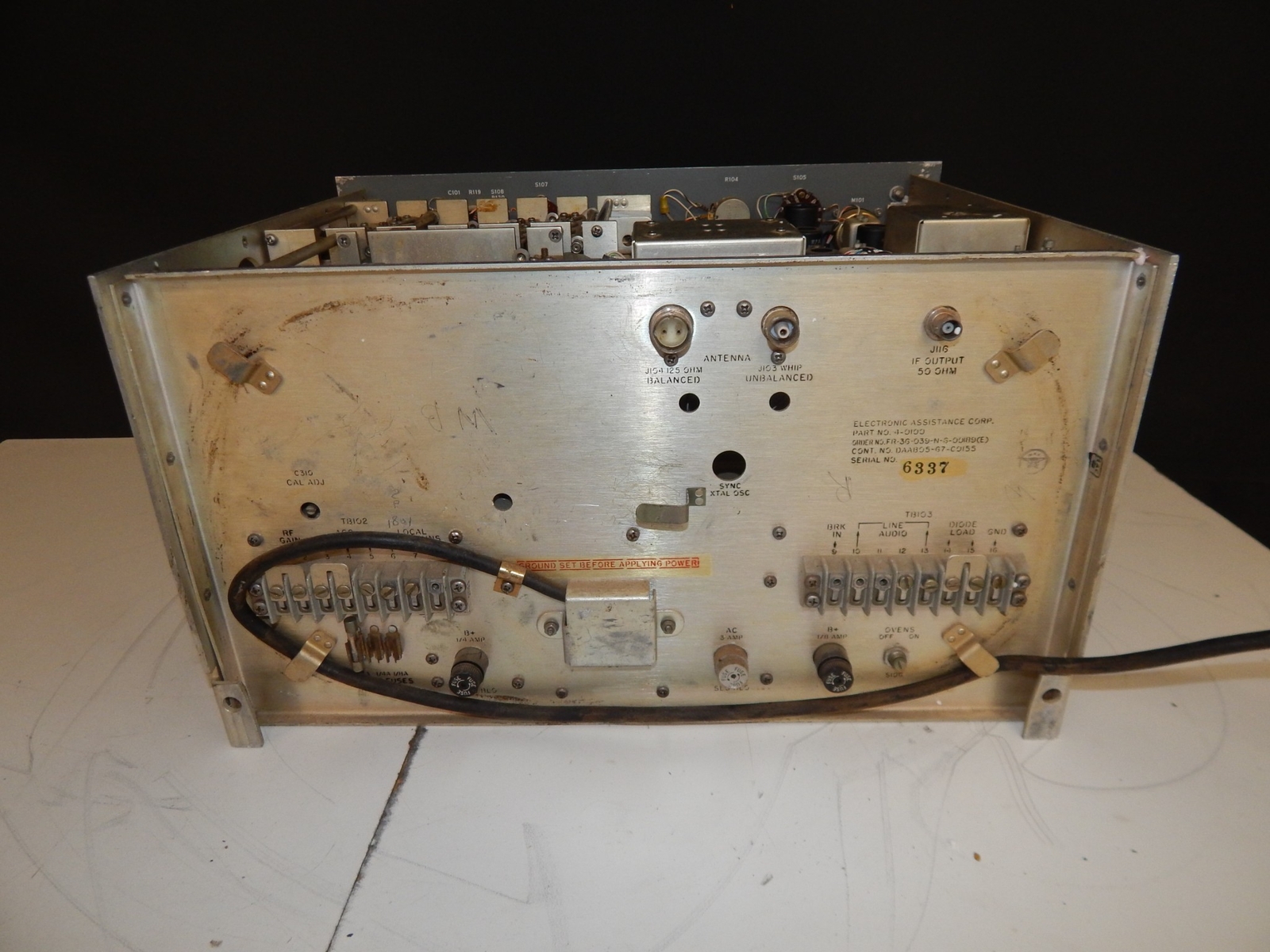 *TC* CAPEHART / MOTOROLA R-390A/URR R390A HF Communication Receiver ...