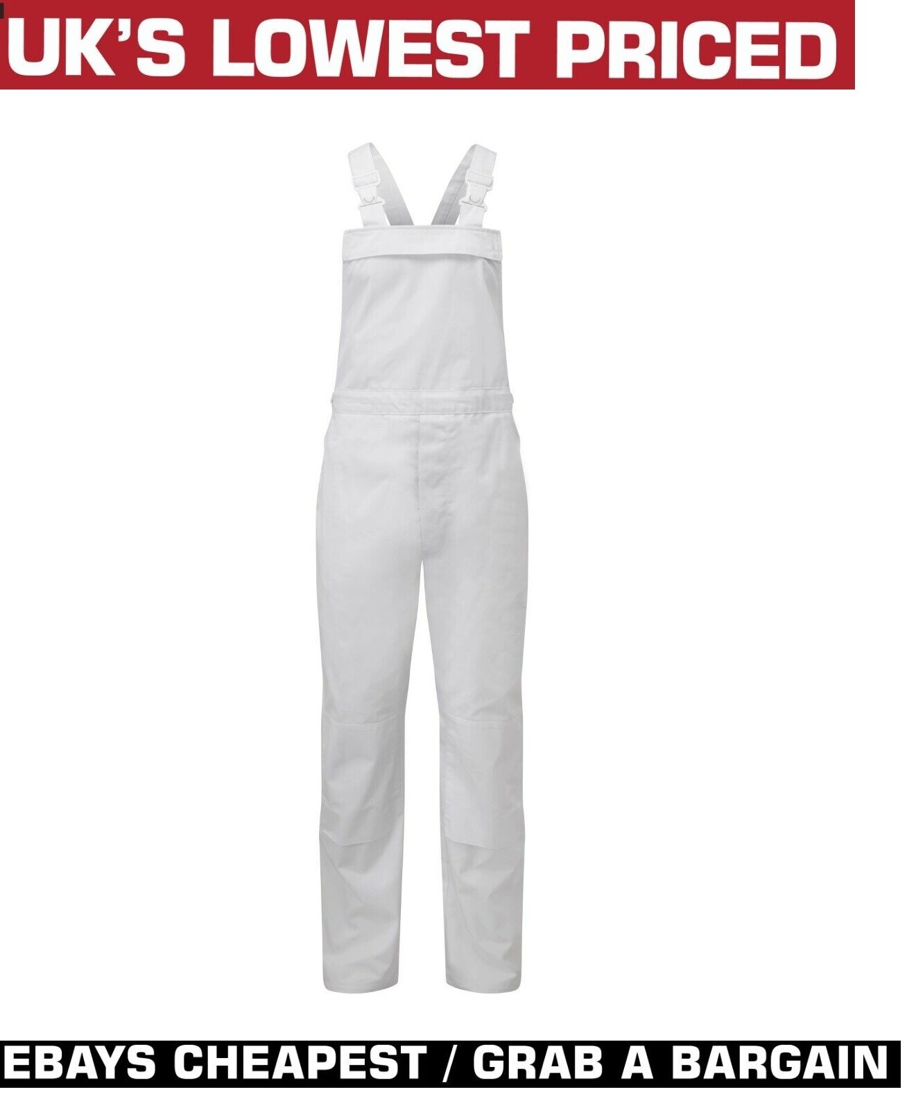 Men's Painters Bib and Brace Overalls Coverall, Decorators Workwear ...