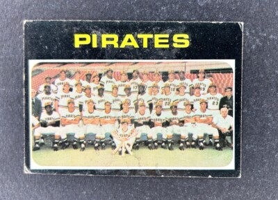 1971 TOPPS PIRATES TEAM CARD LOW GRADE VINTAGE | eBay