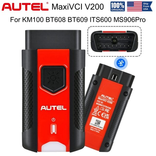 Autel MaxiVCI V200 Bluetooth Vehicle Communication Interface For ITS600 ...