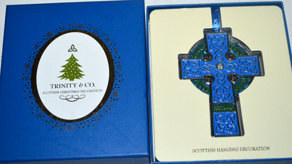 Christian Trinity Symbol With Cross