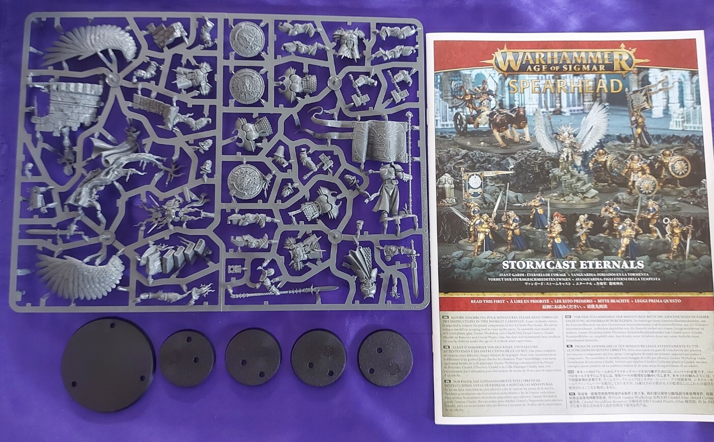 Warhammer - Age of Sigmar - Stormcast Eternals Starter Set - 5 models ...