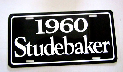 1960 Studebaker license plate car tag Lark Hawk Commander Transtar Pickup Truck | eBay