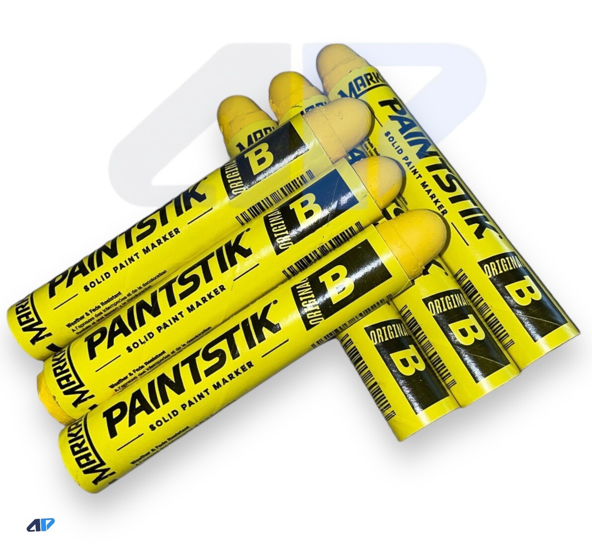 Markal B Yellow Tire Chalk PaintStik Crayon Surface Markers Graffiti ...