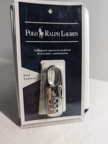 POLO RALPH LAUREN Padlock Pony Logo Mark Super Rare! Vintage RL2000 NEW ...