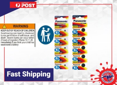 GENUINE PANASONIC SR920SW 371 1.55v SR621SW 364 Cell Silver Oxide ...