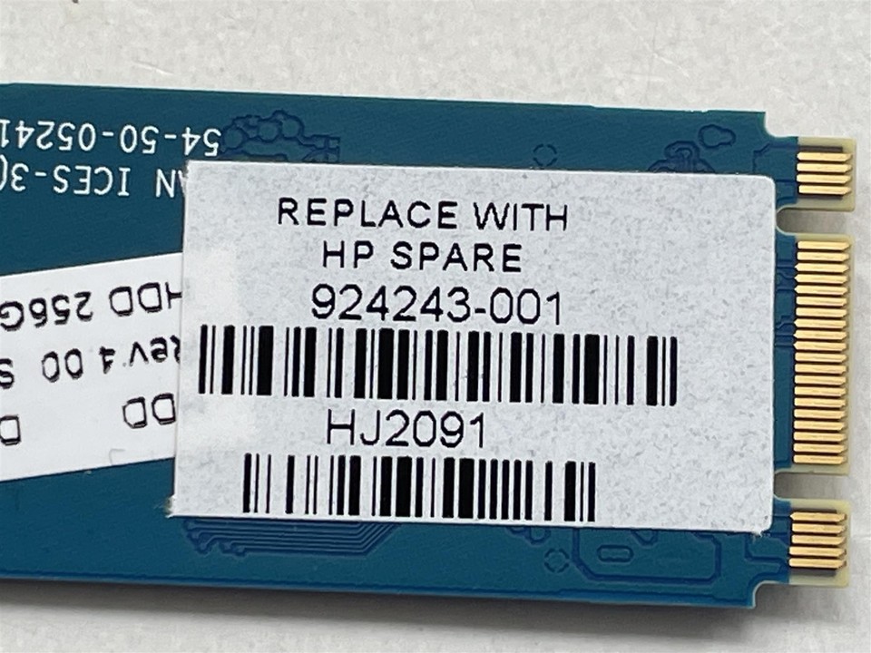 Für HP 924243-001 Western Digital SN520 Nvme SSD M 2 SDAPNUW-256G-1006 ...