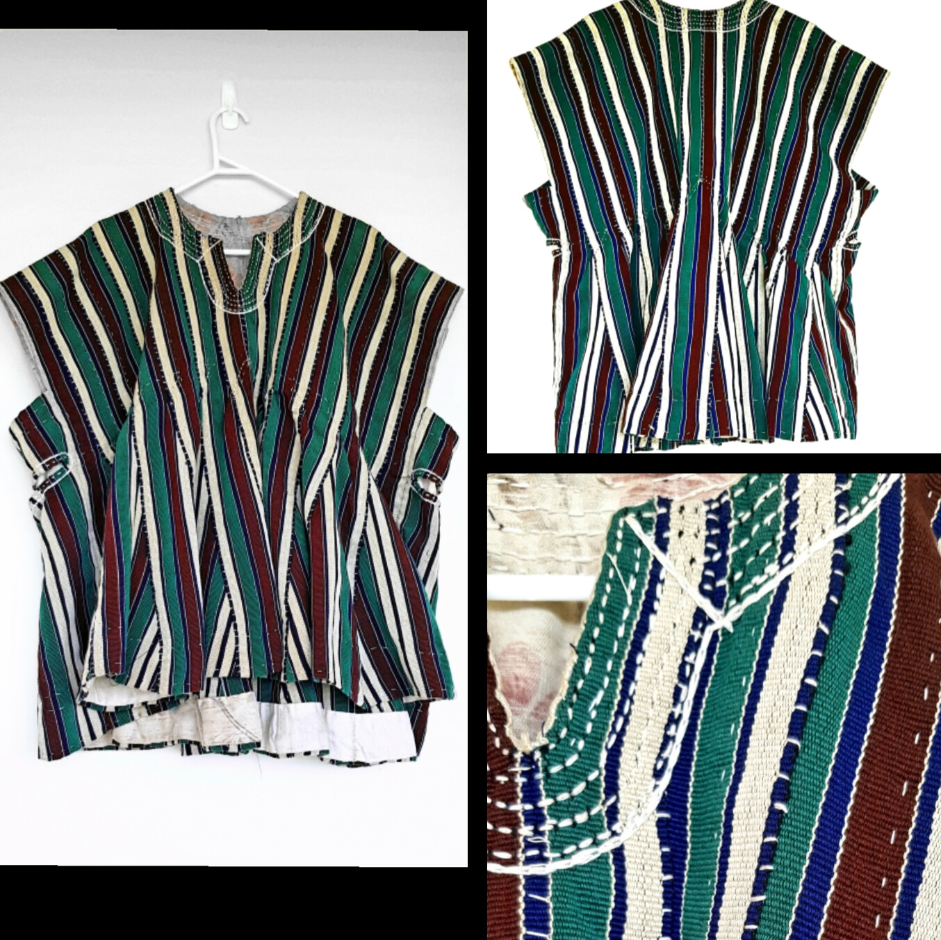 Quality Men Ghanaian Batakari (African Smock), Authentic Handwoven FUGU ...